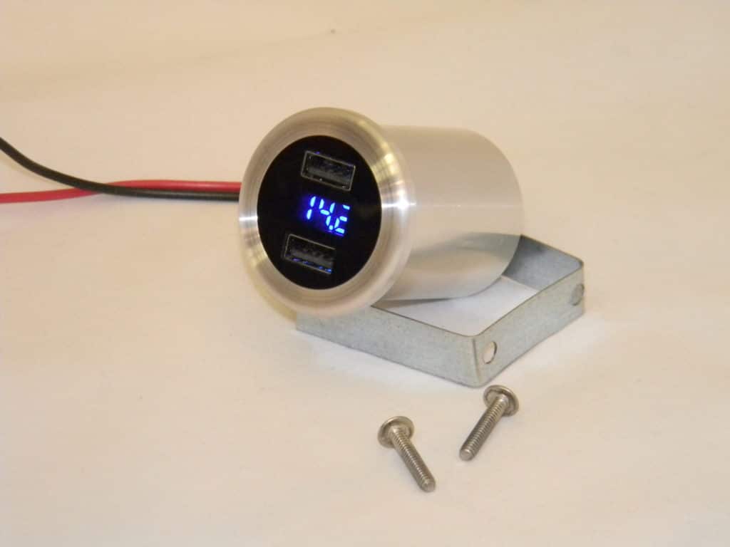 Car USB Charger | Buy a Dual Port Volt Meter & Car Charger with ...