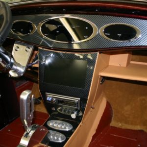 Custom "Vintage" 5 Billet Toggle Switch Panel | Shop a Custom Oval ...