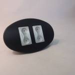 Oval Universal Power Window Switch (SS) for Hot Rods | Watson's StreetWorks